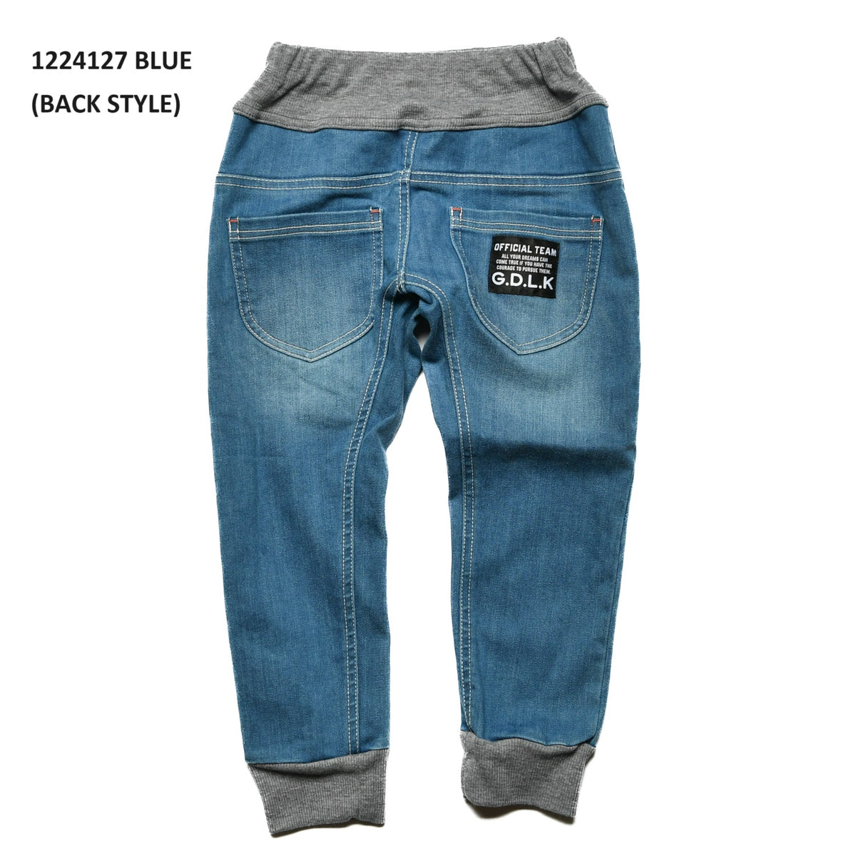 【S/M/L】★オフィシャルチーム★カットデニムジョガーパンツ（1224127m） – NEEDLEWORK