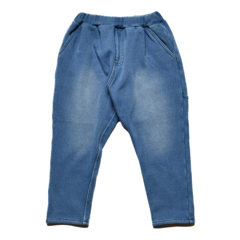 【90~120】★オフィシャルチーム★インディゴシャギーワイドサルエル（1224270） – NEEDLEWORK